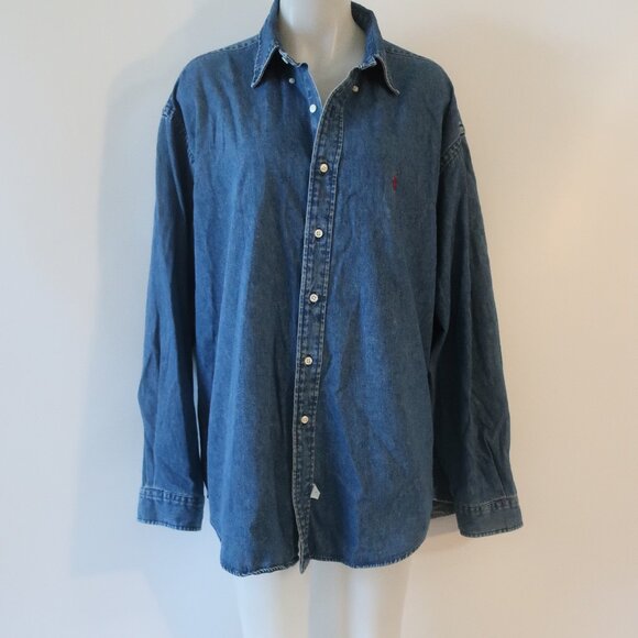 Ralph Lauren Blue Label | Shirts | Mens Ralph Lauren Blue Cotton ...